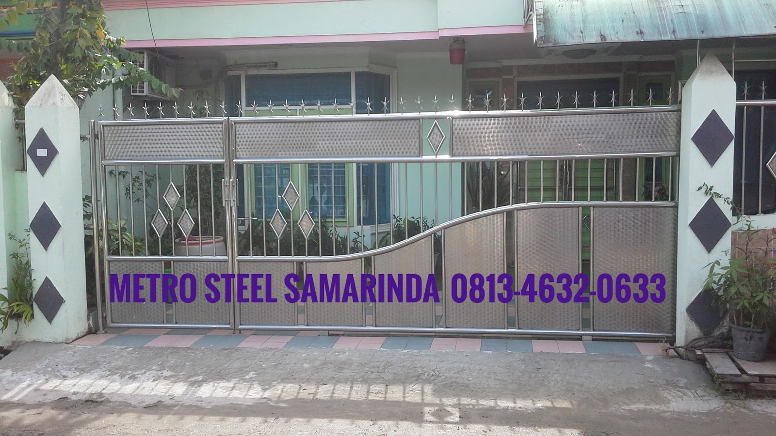 Metro Steel: PAGAR PINTU STENLIS STEEL