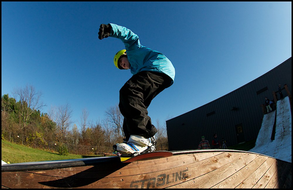 Brian Jenkins Photography: Mount Mansfield Snowboard Club Rail Jam