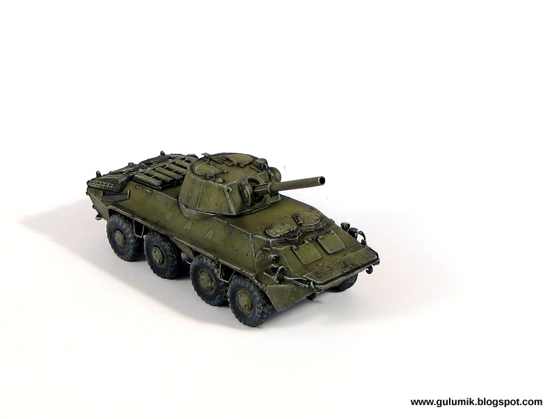 Gulumik Military Models: 2S13 OTSEK Nona-SV 120mm Mortar 1/72