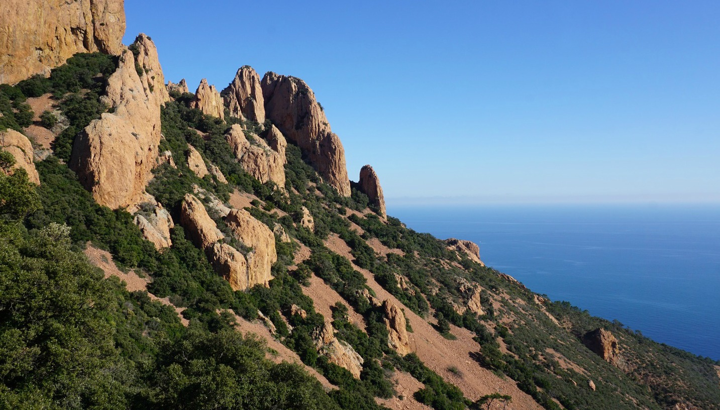 Hiking in the southern Esterel Massif | Hiking and Cooking in the South ...