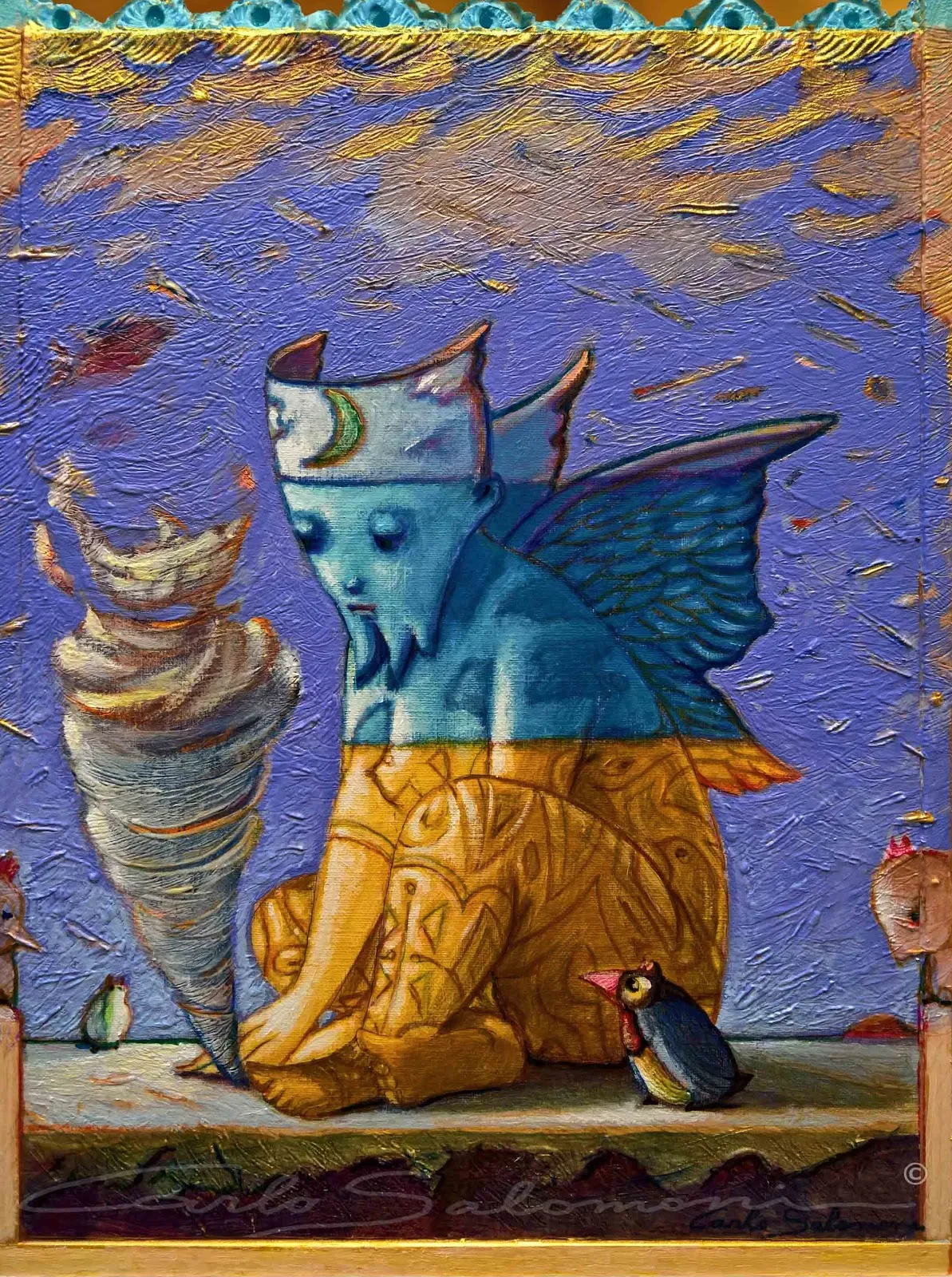 Carlo Salomoni, 1956 | Surrealist Painter / Illustrator | Tutt'Art@ Masters