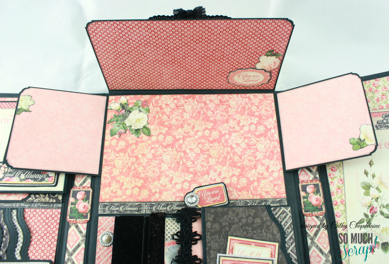 So Much Scrap: 8 1/2" x 11" Mon Amour Album