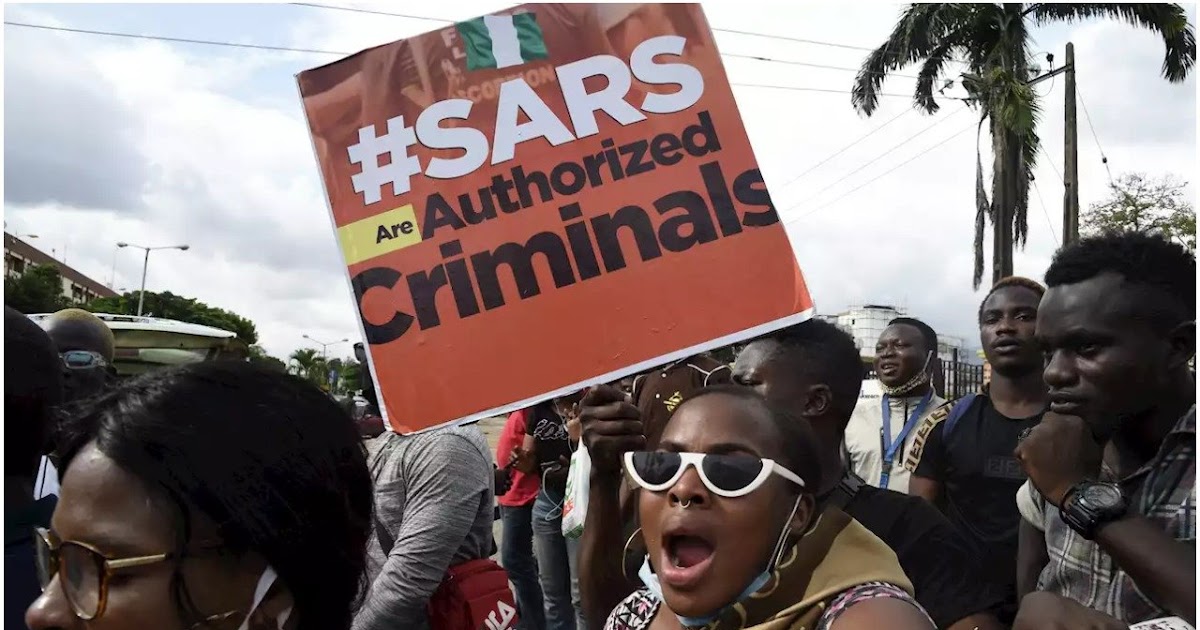 #EndSARS protesters reject SWAT as protest enters DAY 8 | Nigerian News ...