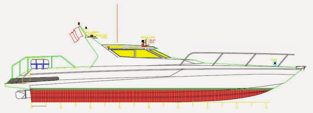BOAT DESIGN AND MARINE ENGINEERING SERVICES: FAST INTERCEPTOR CRAFT (FIC)