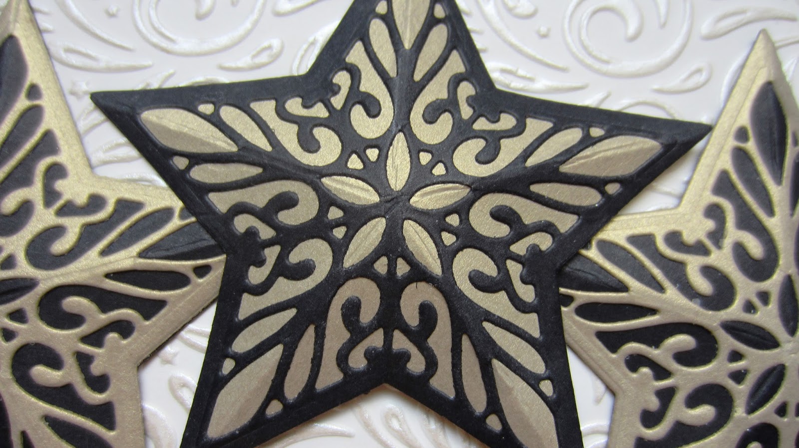 PartiCraft (Participate In Craft): Dimensional Star Card