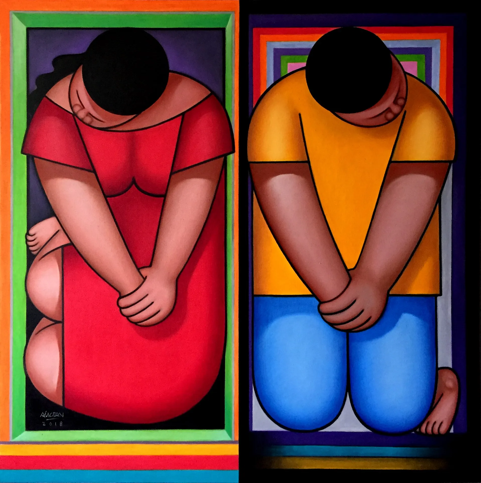 Wilfredo Alicdan, 1965 | Genre painter | Tutt'Art@ | Pittura * Scultura ...