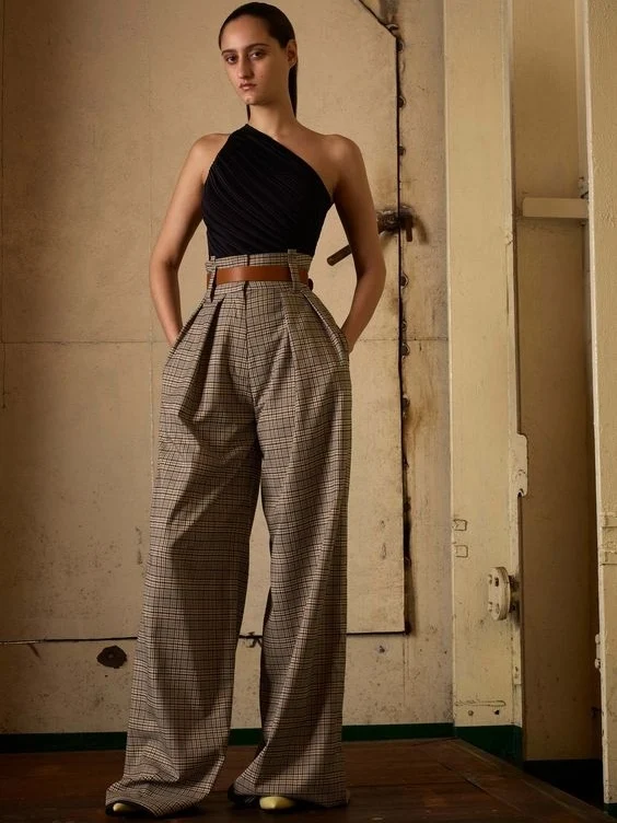 8 Ways To Wear Checkered Pants Effortlessly | Melody Jacob