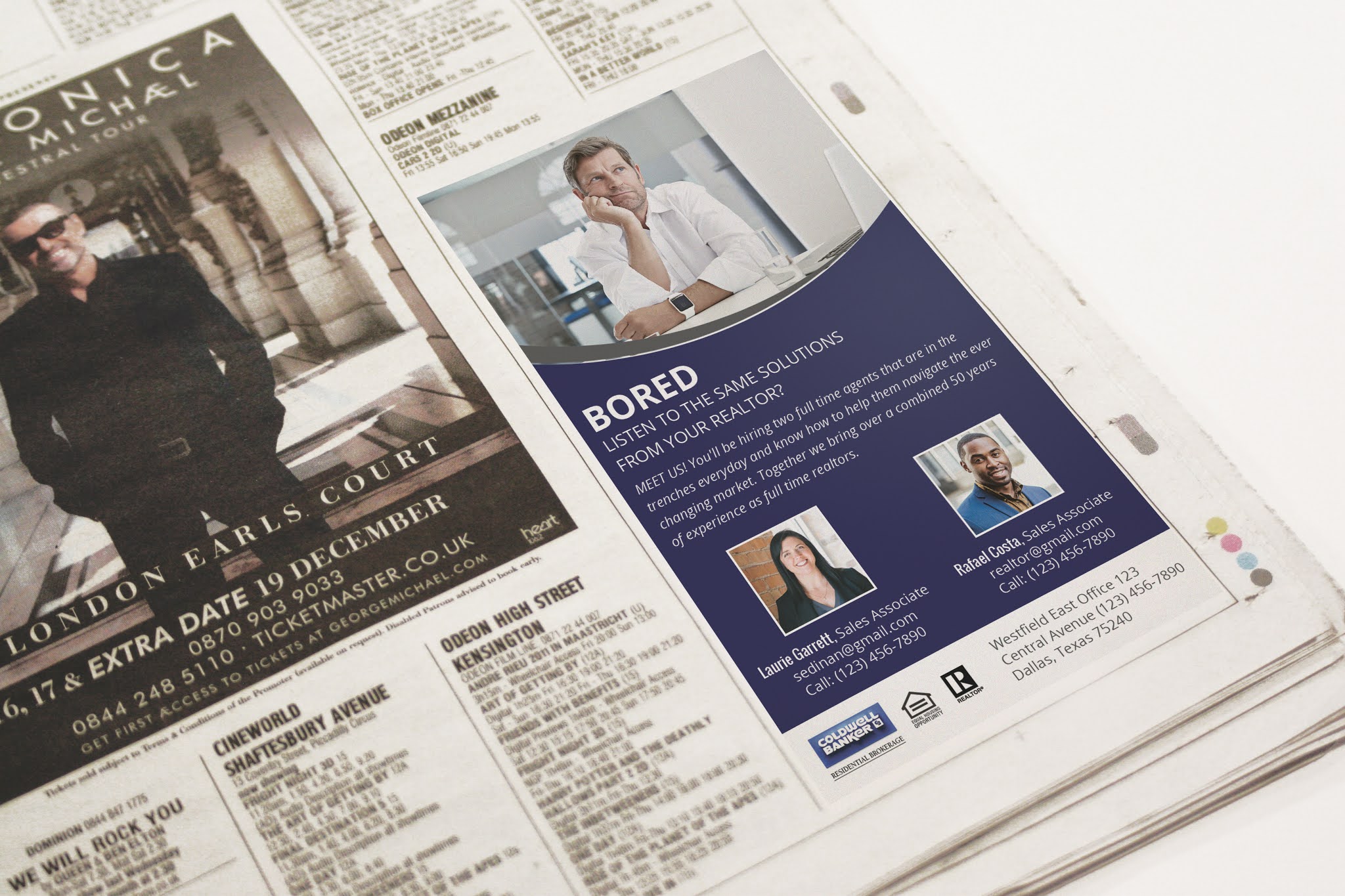 Magazine or Newspaper Ad Design