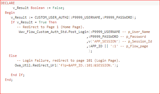 What Is Custom Authentication In Oracle Apex Javainhand Tutorial