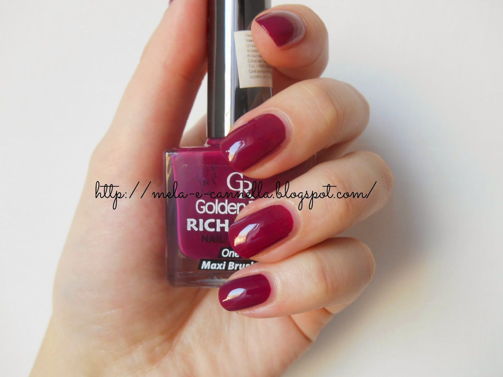 mela-e-cannella: Golden Rose - RICH COLOR - Nail lacquer - 28