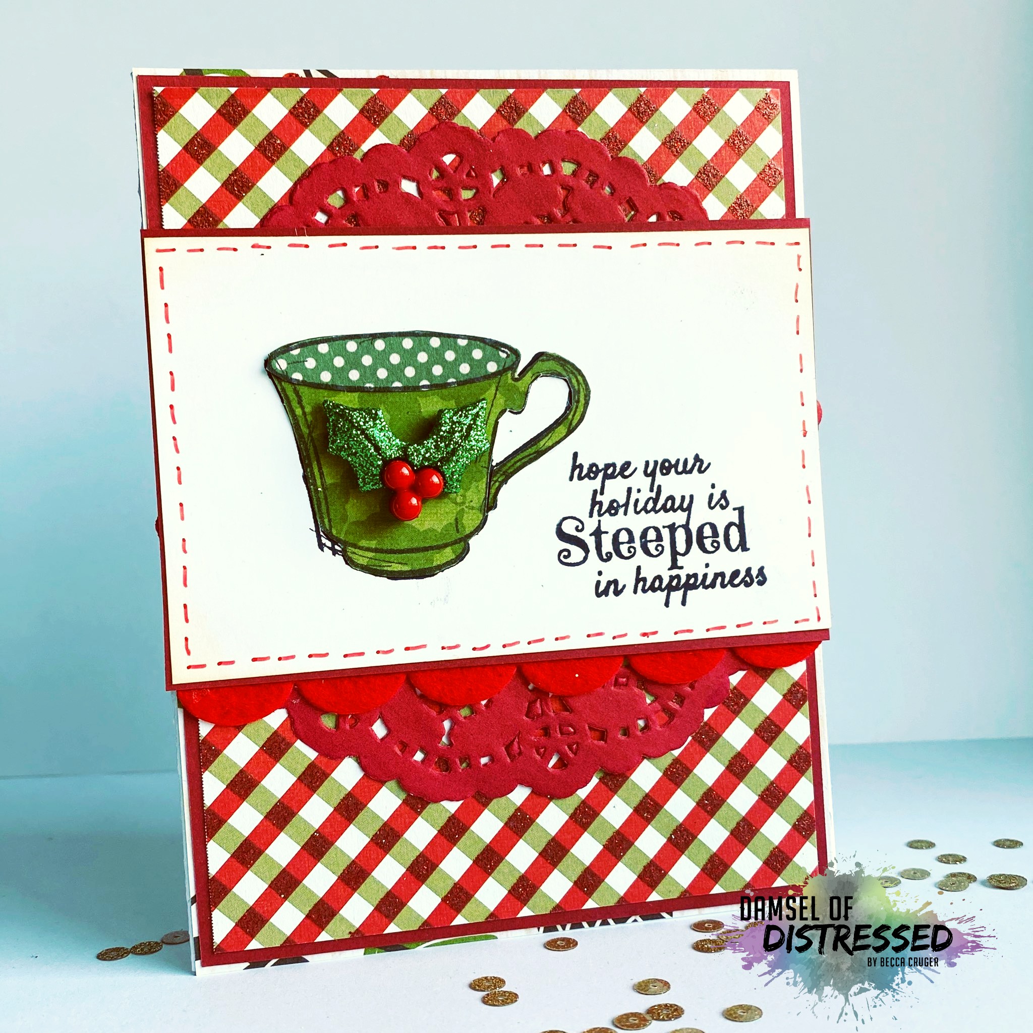 The Damsel of Distressed Cards