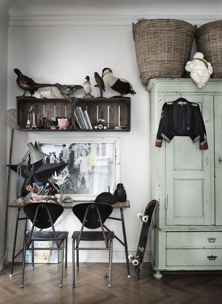 Maria Toft's bohemian apartment in Copenhagen