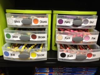 Mrs.Decatur's Little Gators: Classroom Organization {Crayons}