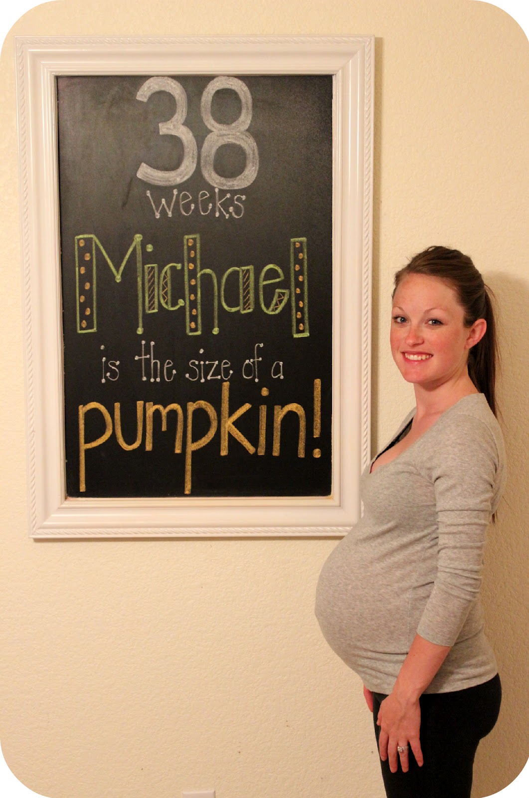 Baby Eubank: 38 Weeks... Woah Mama!!