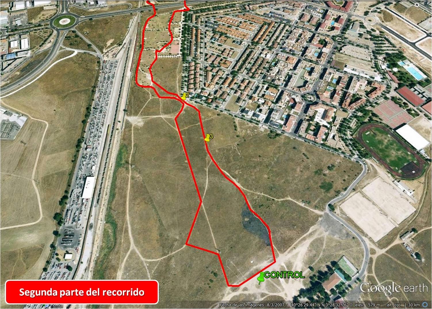 CombiDeporte: Recorrido