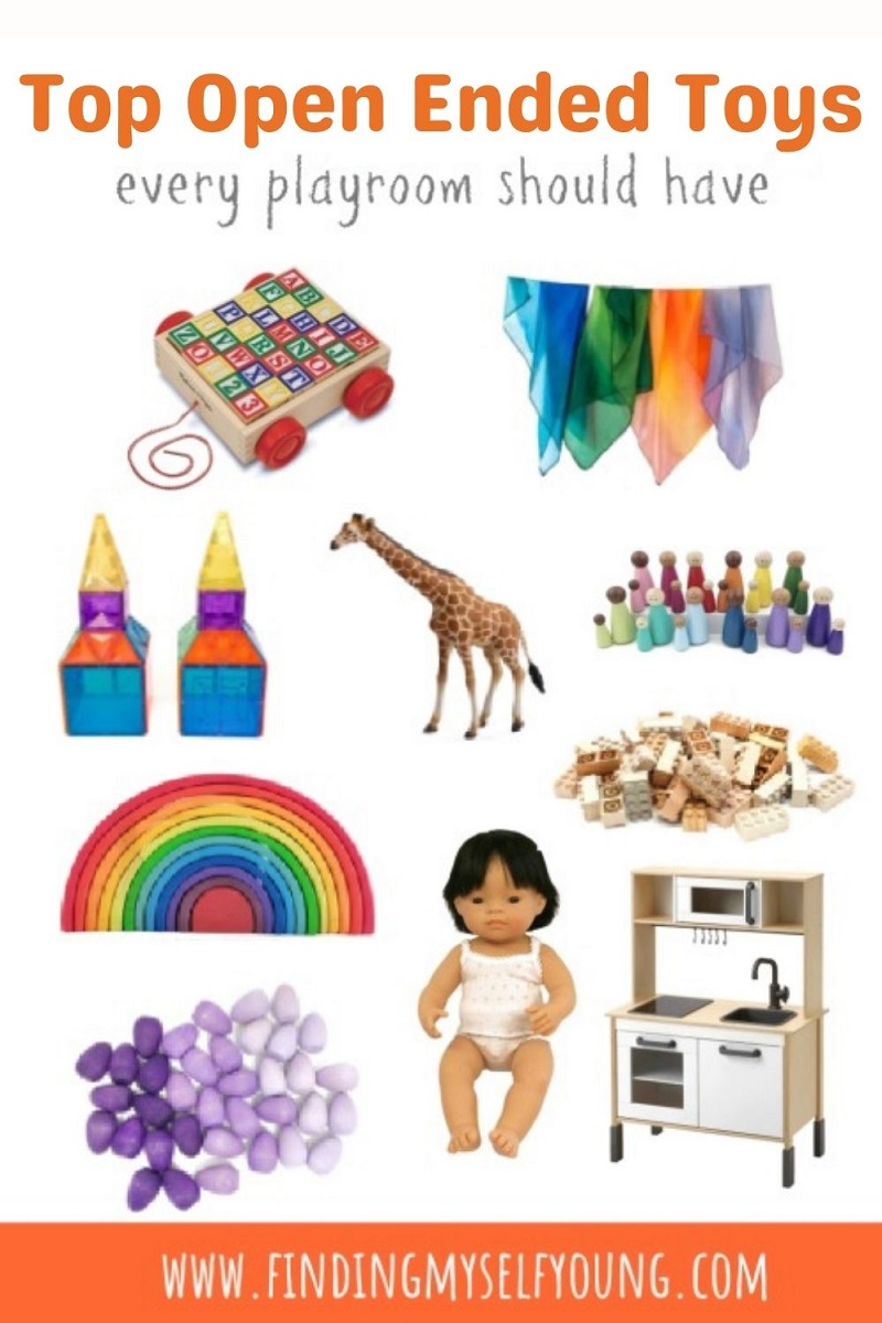 Top 12 Open Ended Toys Every Playroom Should Have | Finding Myself Young