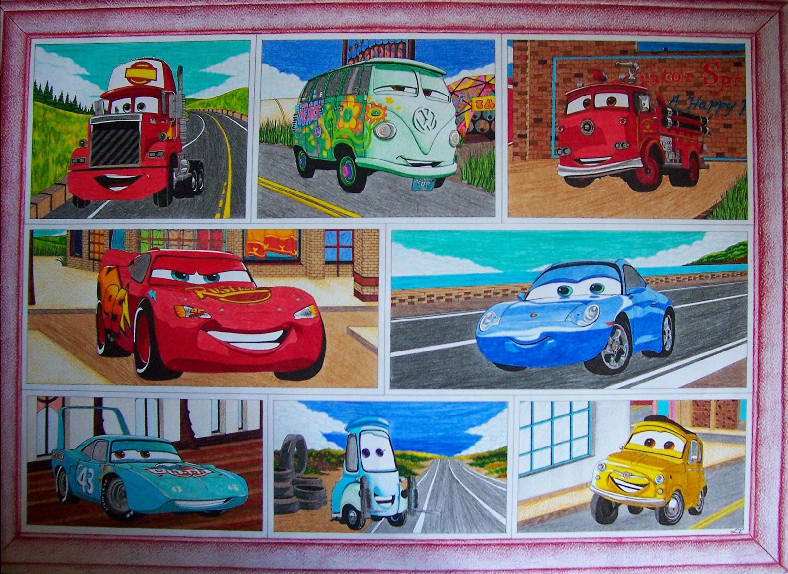 Luca Tatoli Disegnatore: Disegno/Draw - Cars