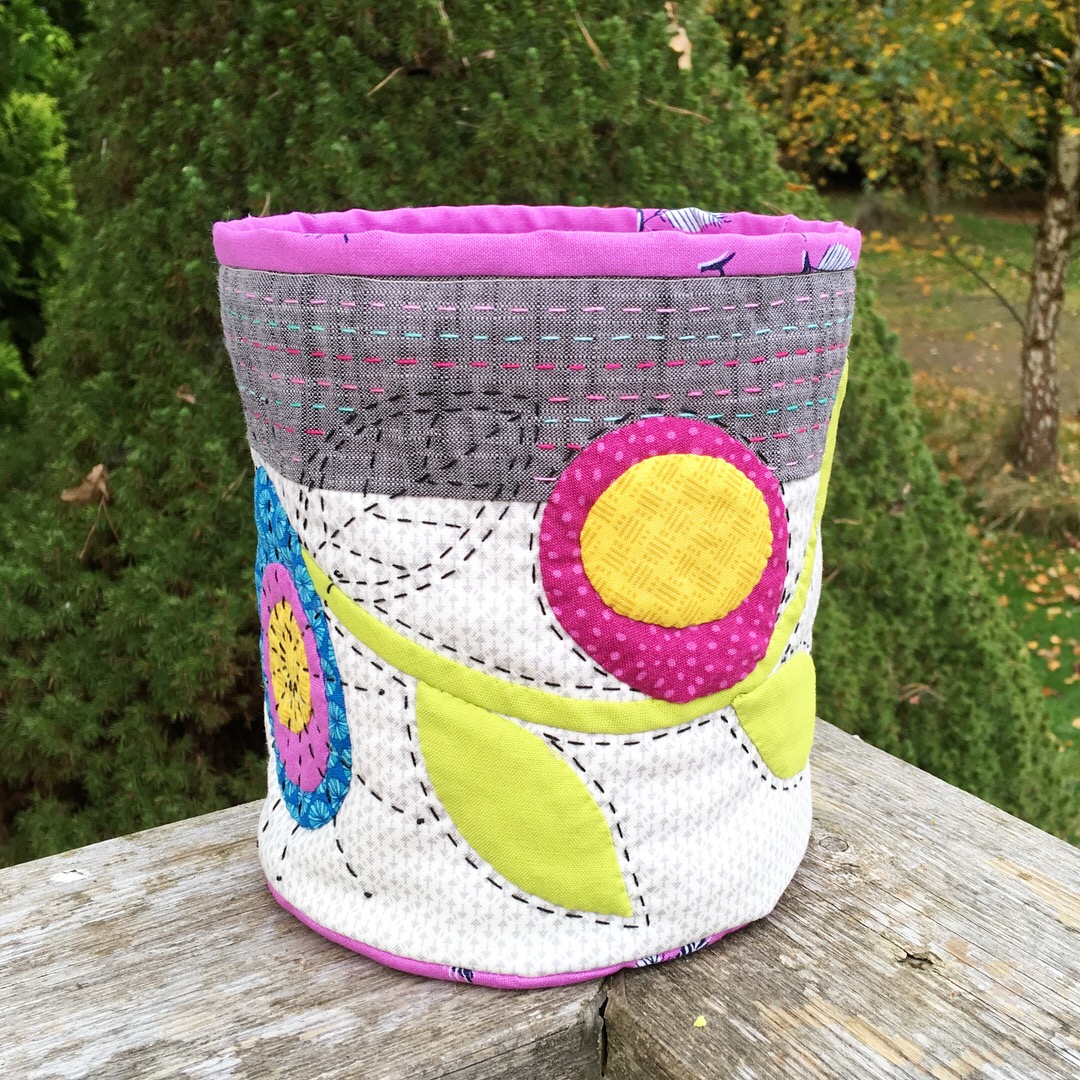 Fabric Storage Pot Tutorial • Jo Avery - the Blog