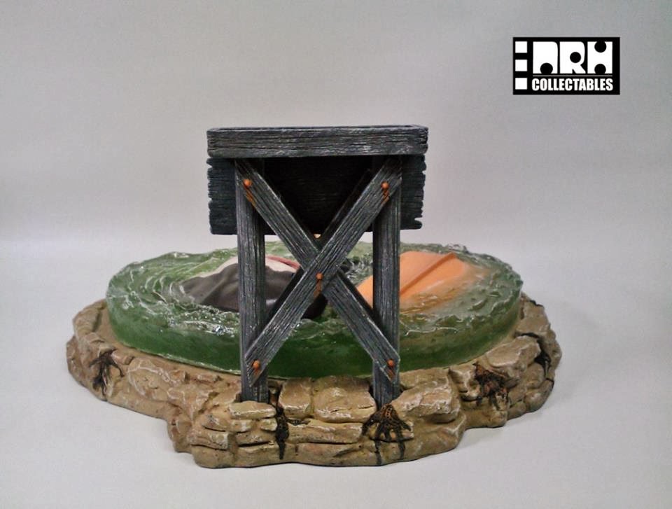A Preview of Jaws Estuary Attack Diorama by Sculptoria Studioplume-de-pan