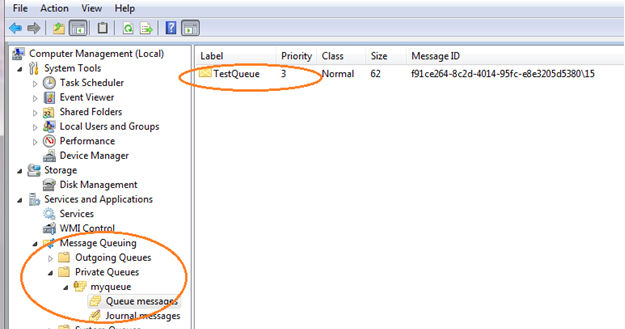 Microsoft message queue (MSMQ) in C# and .NET