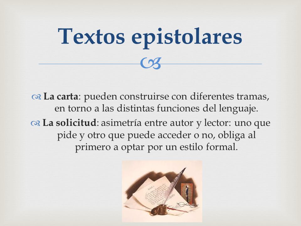 Tipos de textos ~ Producción de textos escritos