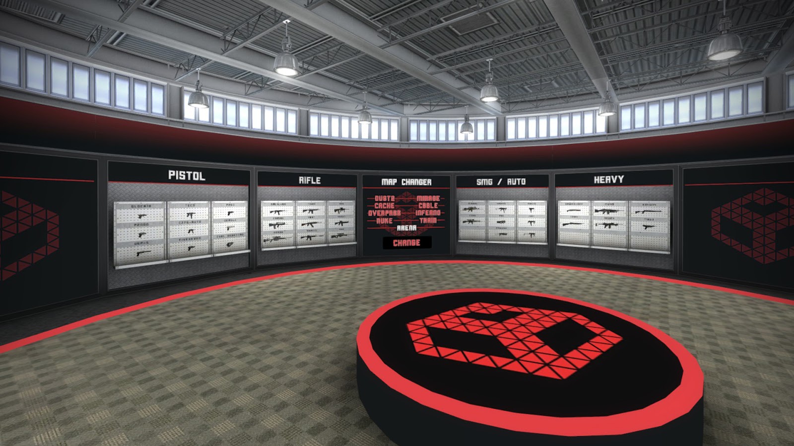 MAPAS DE ENTRENAMIENTO AIM