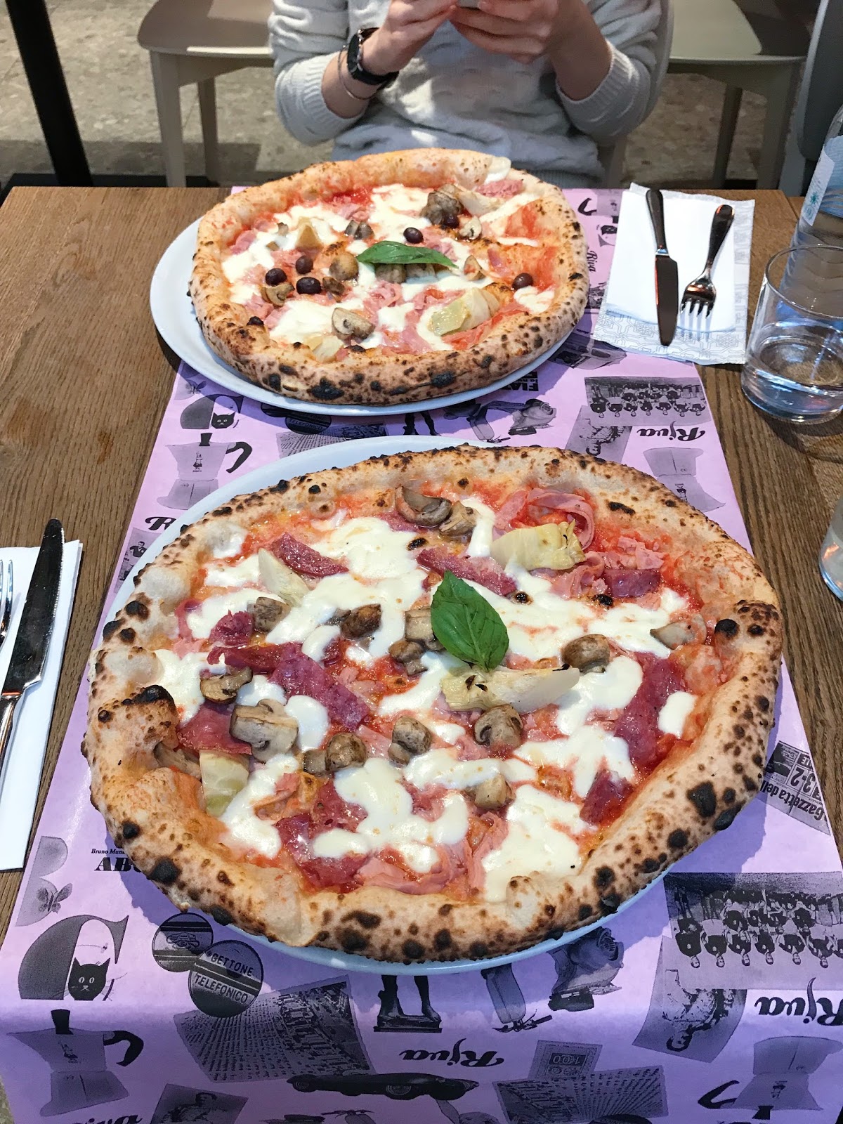 One of the best pizza in Vienna - Brille&Brûlée