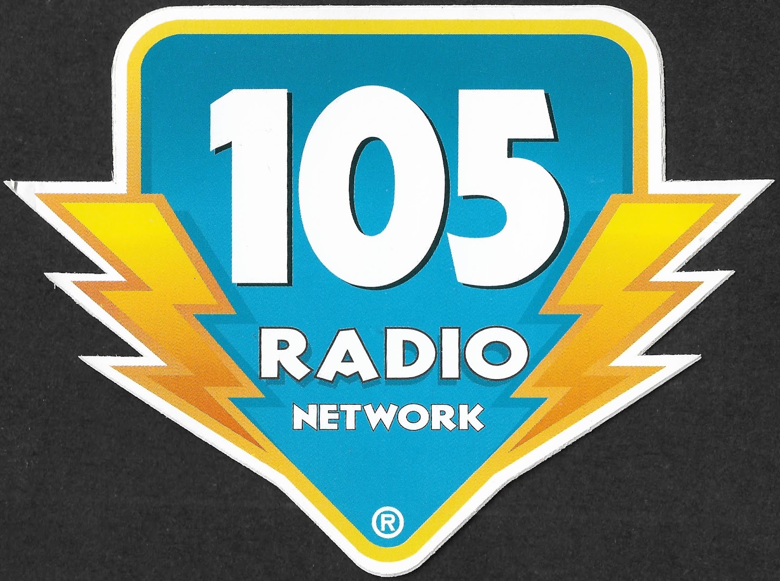 Radio Sticker of the Day: Radio 105