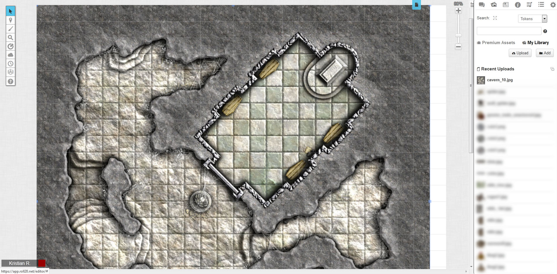 The Crooked Staff Blog: Using my (VTT) tiles in Roll20