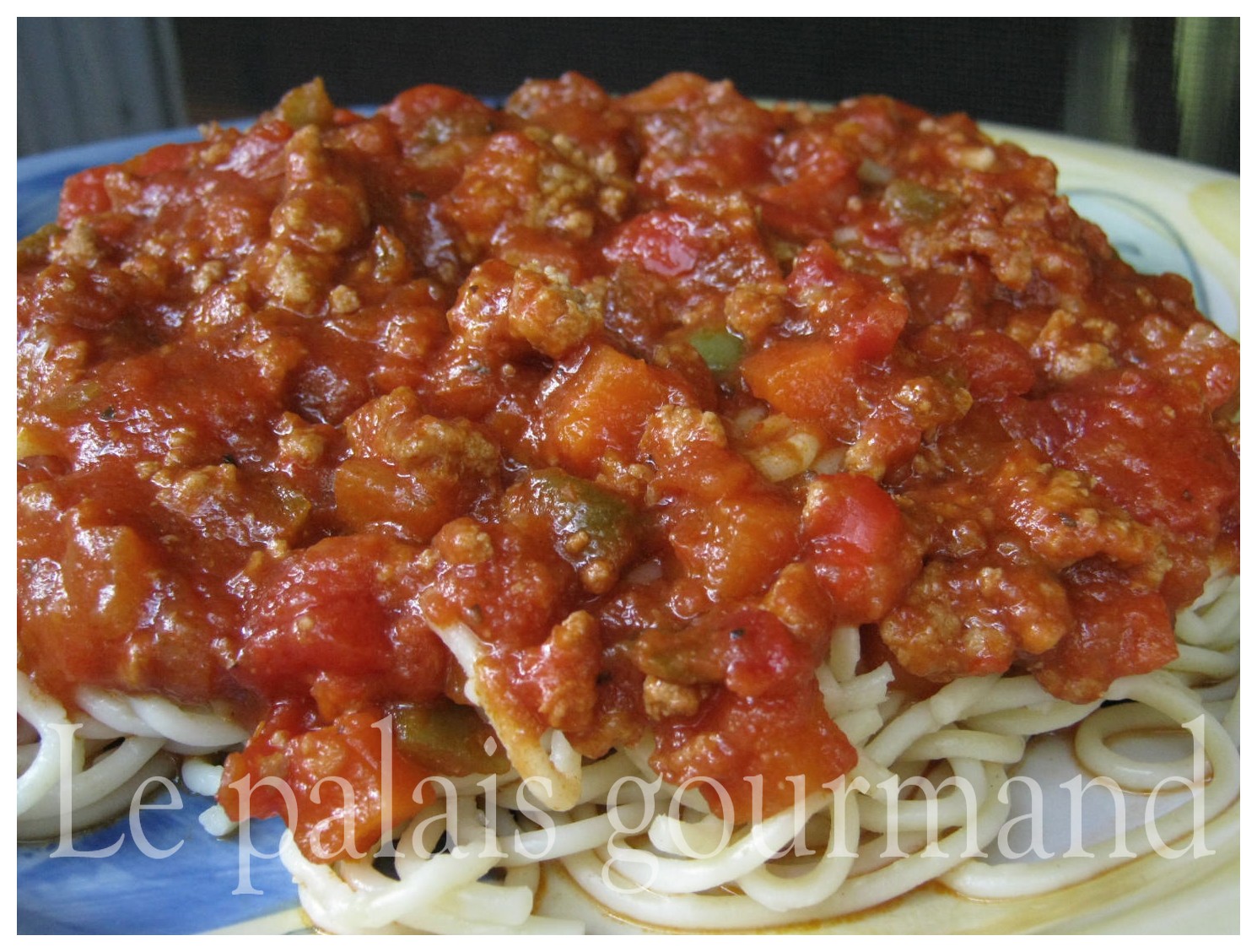 Le palais gourmand: Sauce à spaghetti de Ricardo