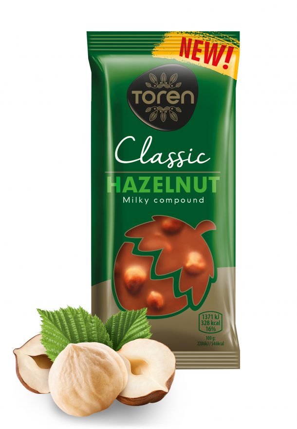 Toren Classic Hazelnut Milky Compound Chocolate - CHOCOLATE SHOP