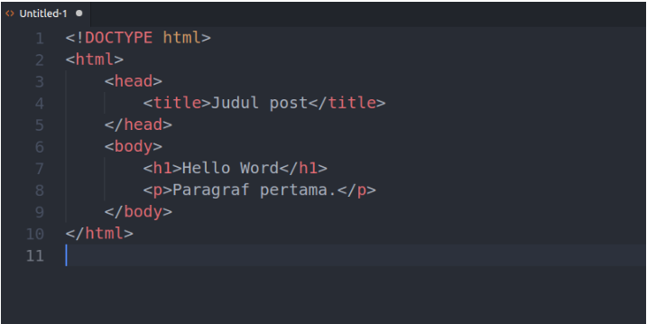 Hypertext Markup Language (HTML)