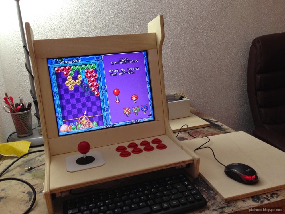 Mame Arcade Cabinet with iPac Board
