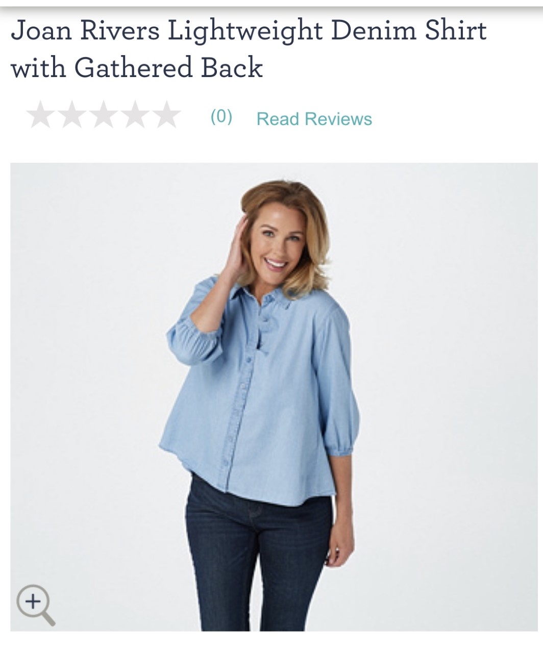 Diary of a Sewing Fanatic: The QVC Denim Shirt