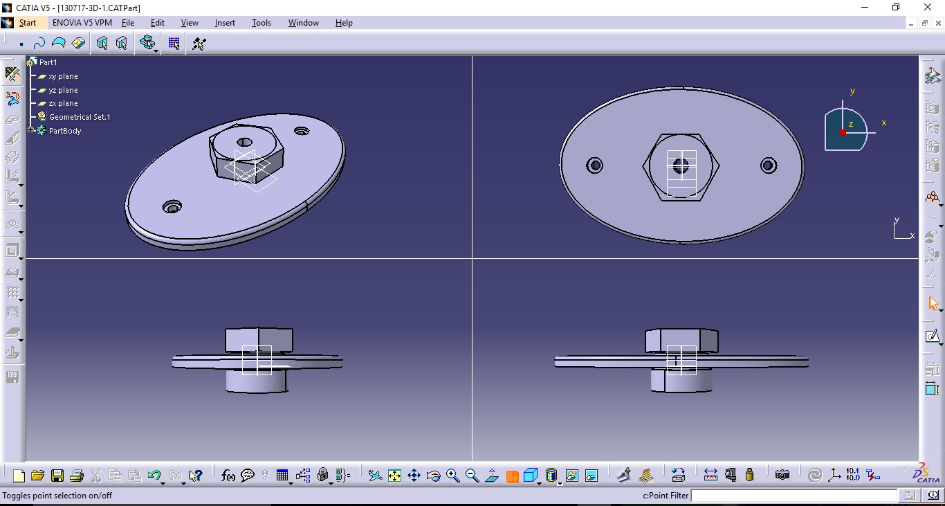 Abhay Sharma-Worksamples: CATIA - Computer Aided Three Dimensional ...