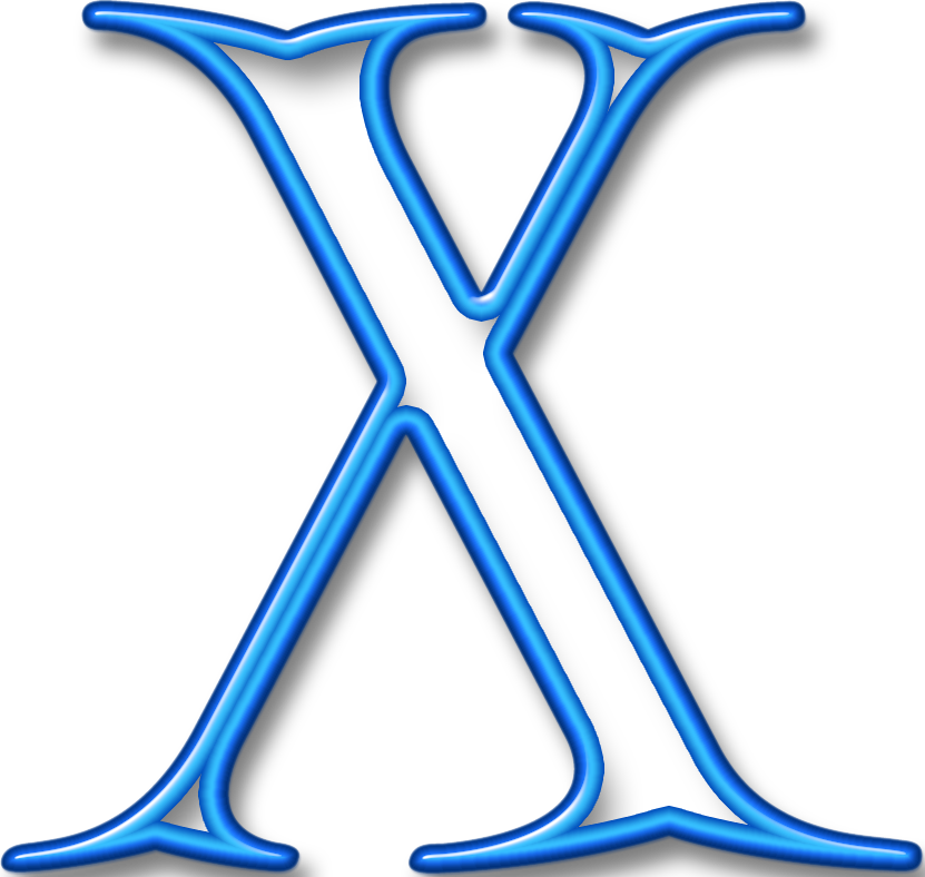 Sussurro de Amor: Alfabeto Azuis png