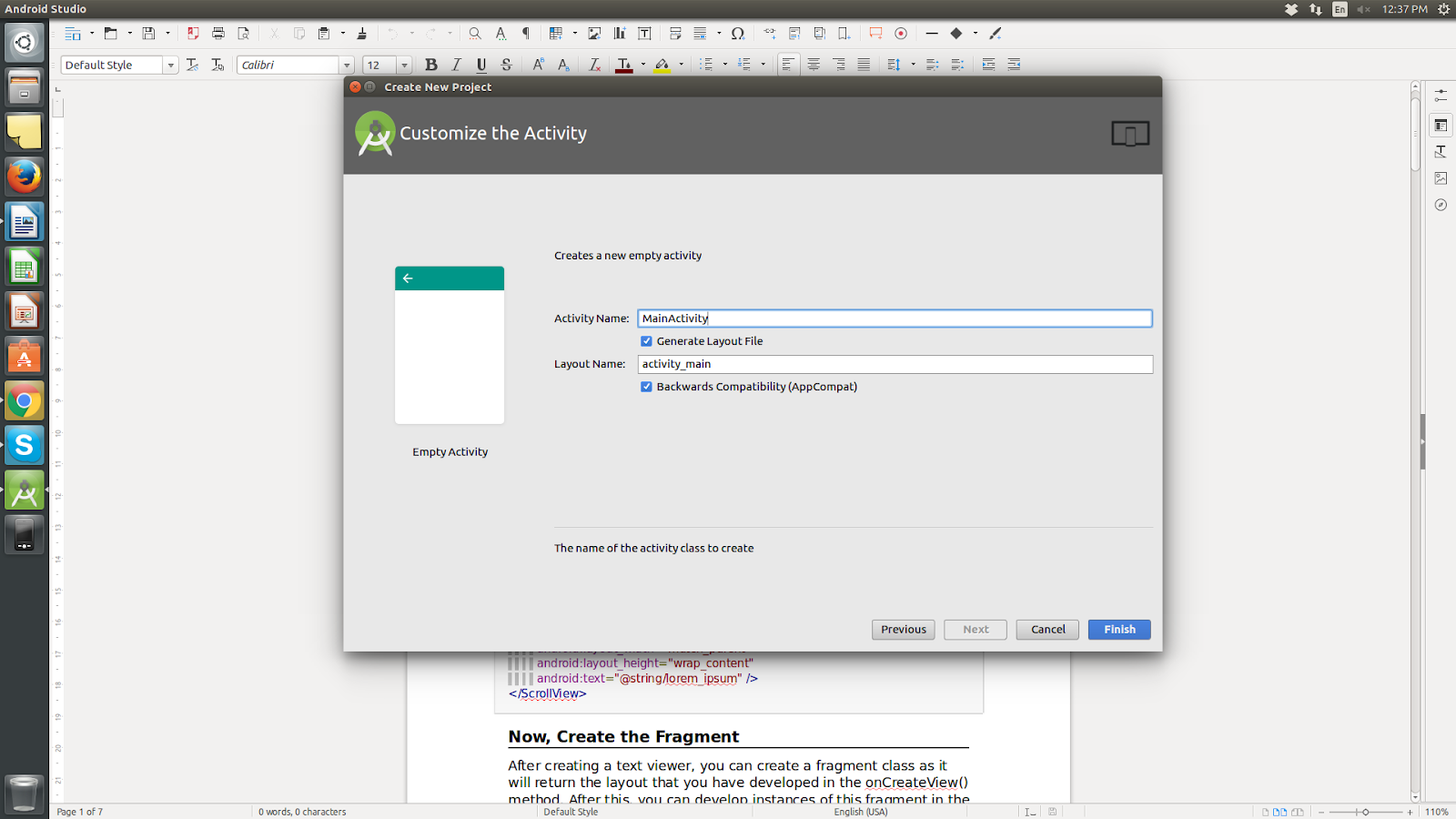 Android Tutorial How To Use Viewpager For Screen Slides