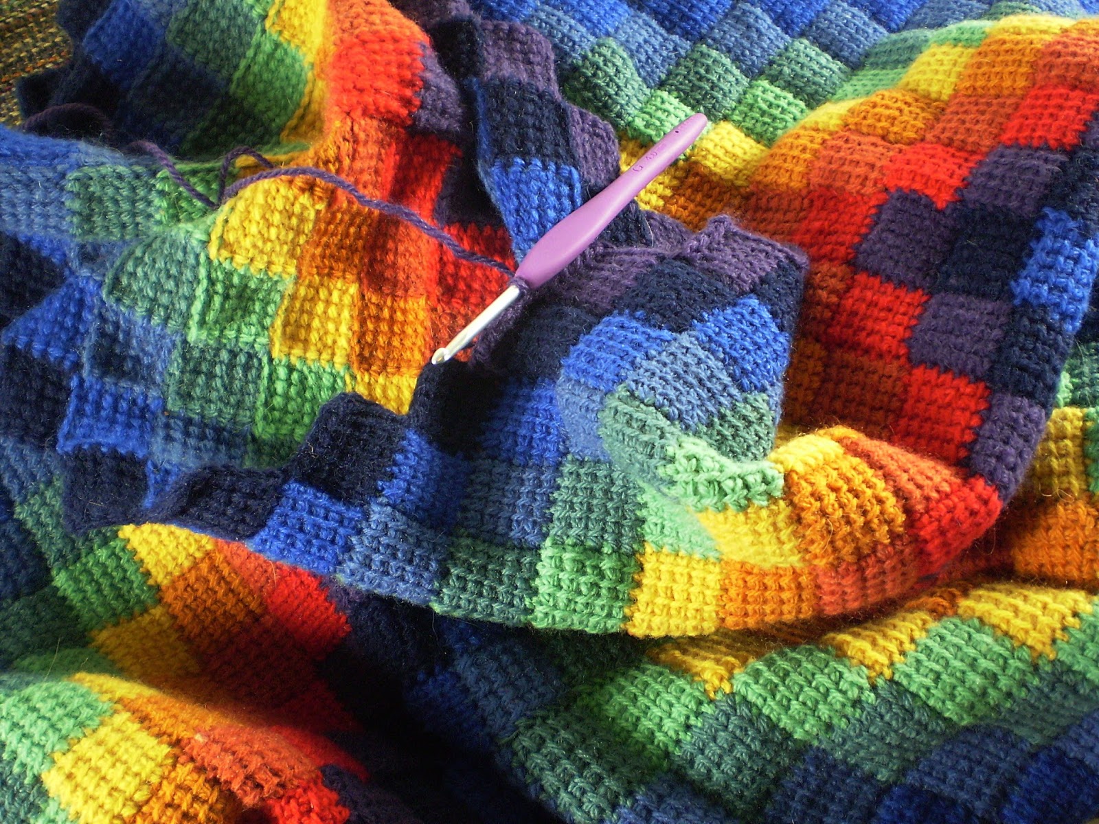 Frankie's Knitted Stuff: Tunisian Crochet