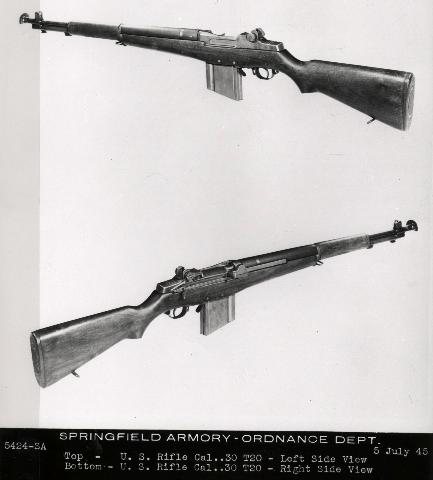 Springfield T20E2: Garand with 20rd detachable magazine - AR15.COM
