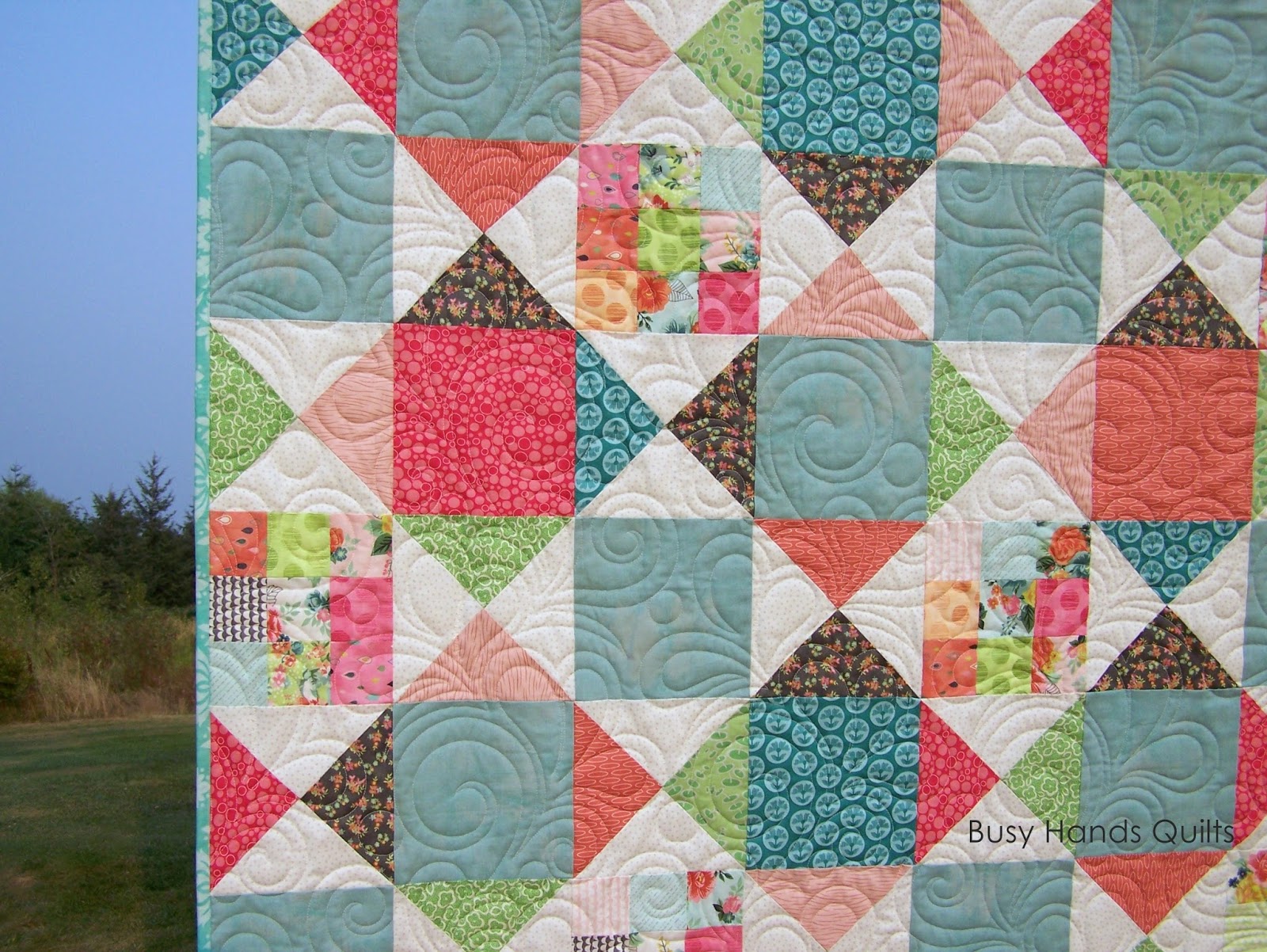 Busy Hands Quilts: Scrappy Patchwork Twin Quilt | Finished or Not ...