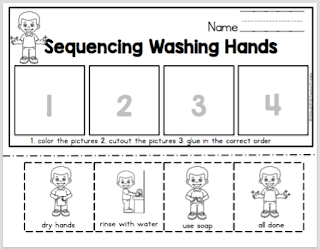Free Hand Washing Songs (Google Share Download) ~ Preschool Printables
