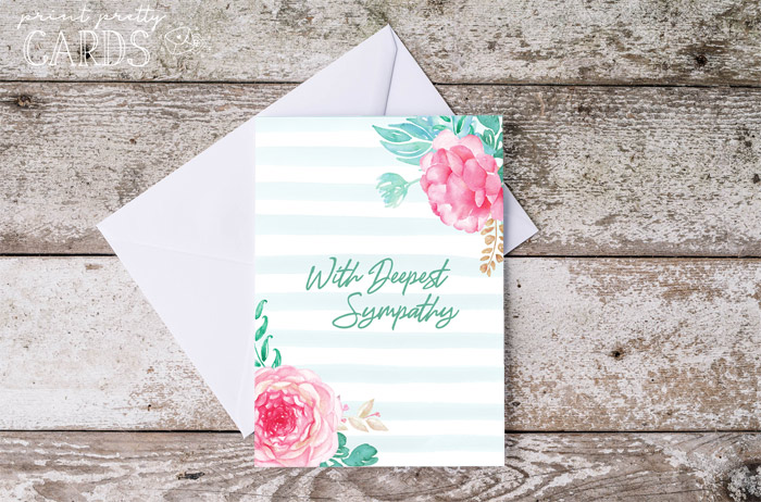 Free Sympathy Cards to Print | Print Pretty Cards