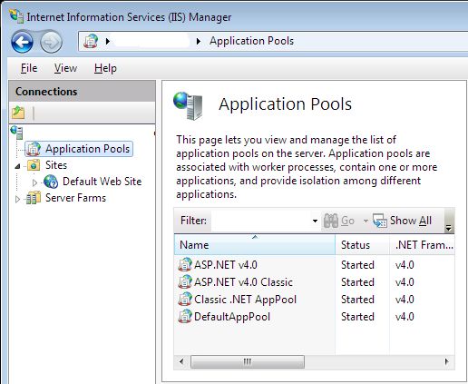 Gürkan Alkan..: IIS Application Pool Identity Gürkan Alkan..: IIS Application Pool Identity