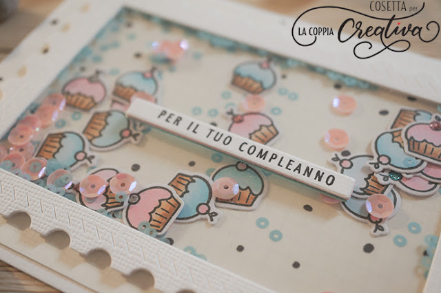 Mini Cake - Shaker Card - La Coppia Creativa