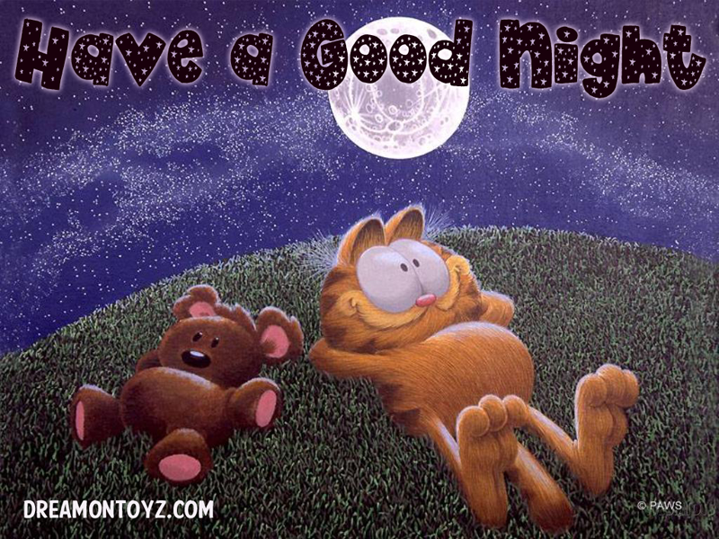 FREE Cartoon Graphics / Pics / Gifs / Photographs: Cartoon Good Night ...