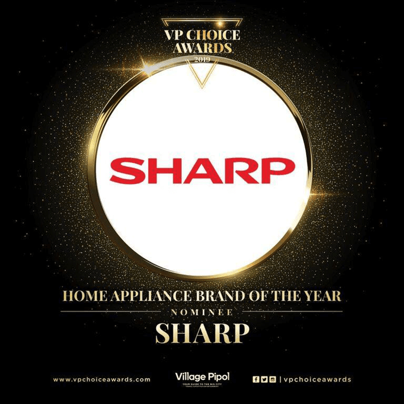 Sharp, Grab, and Shopee wins at VP Choice Awards 2019