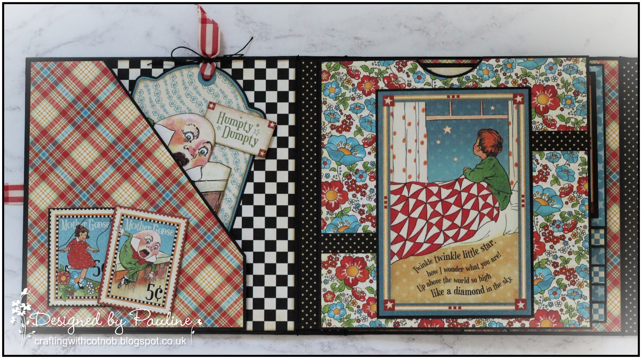 Crafting with Cotnob: Mother Goose