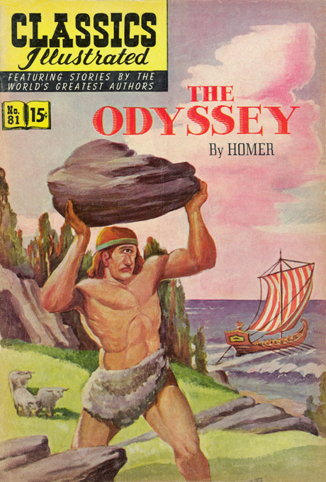 The Odyssey comic book adaptation