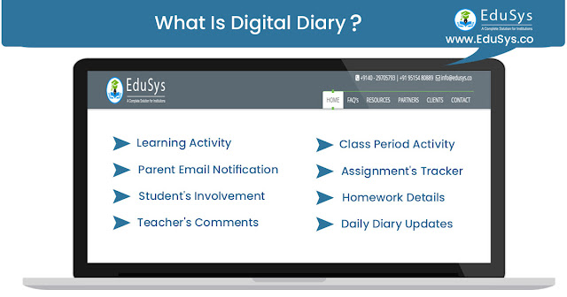 What do you know about Digital Diary in School Management Software ...