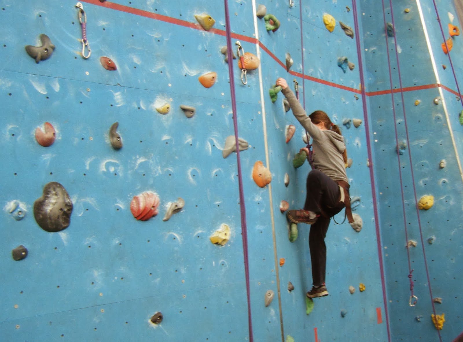 5th Port Valkyries: Trinity College Climbing Wall